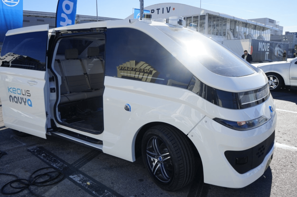 Navya Introduces First Fully Autonomous Taxi in North America