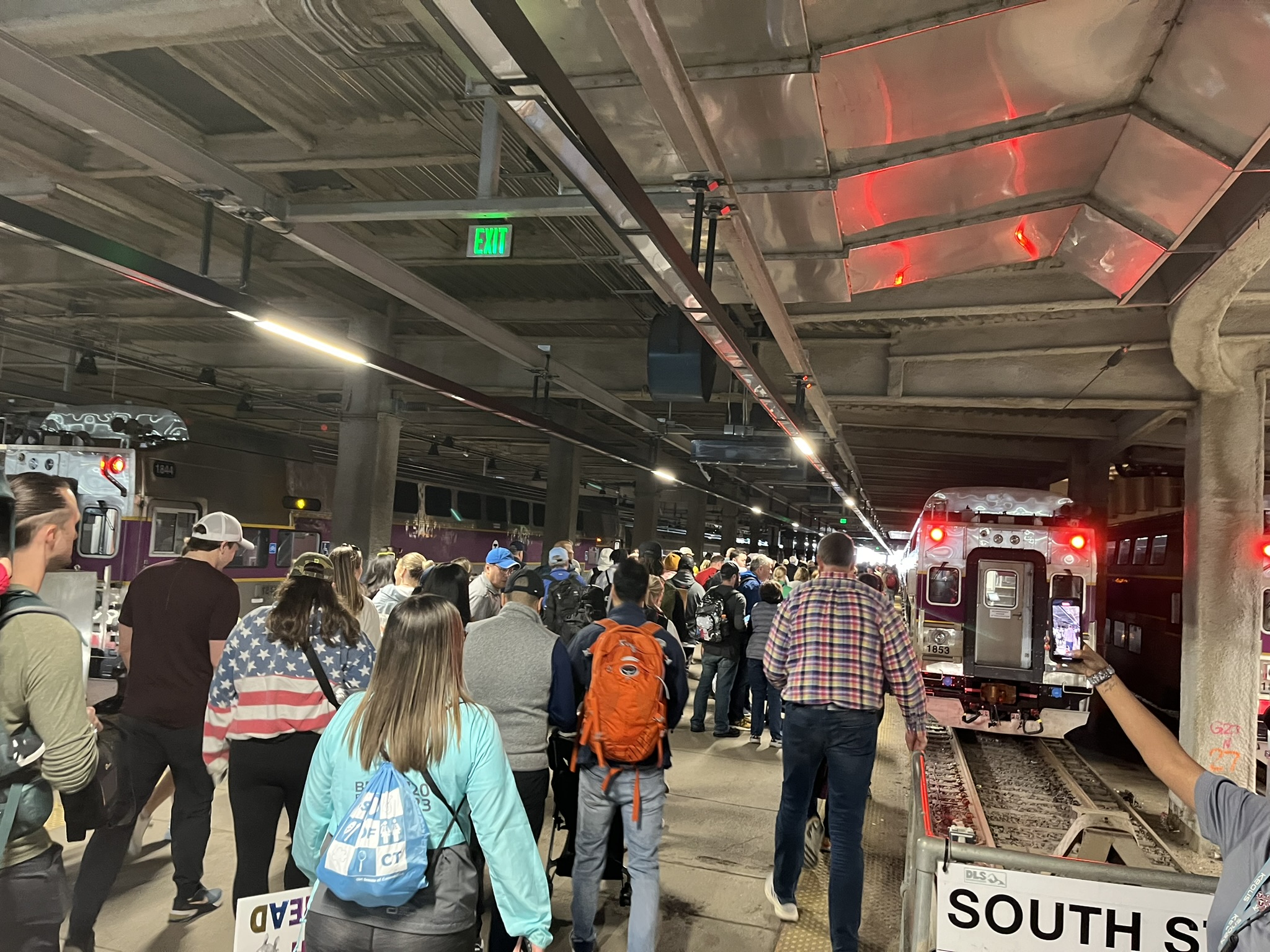 Ridership spike on marathon Monday: Worcester commuter rail line and ...